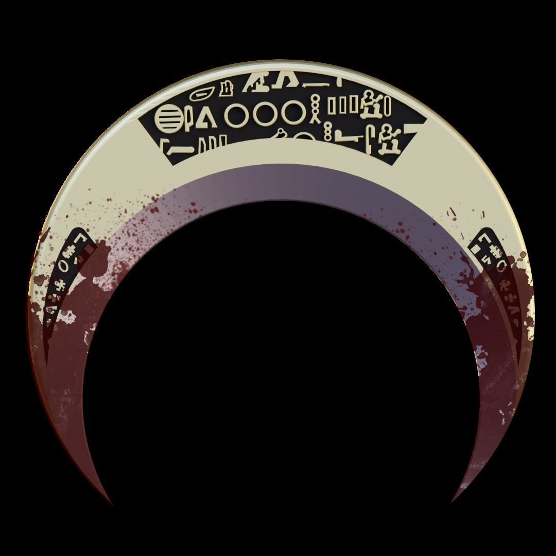 Moon Knight blade free 3D model 3D printable | CGTrader