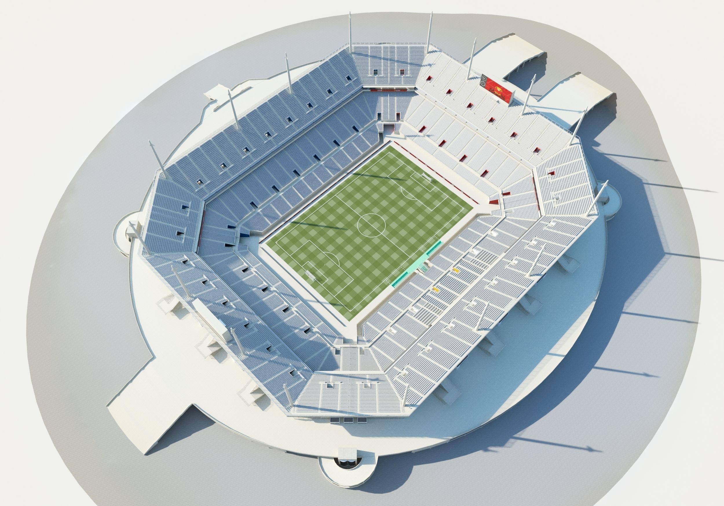 Seoul World Cup Stadium 3D model | CGTrader