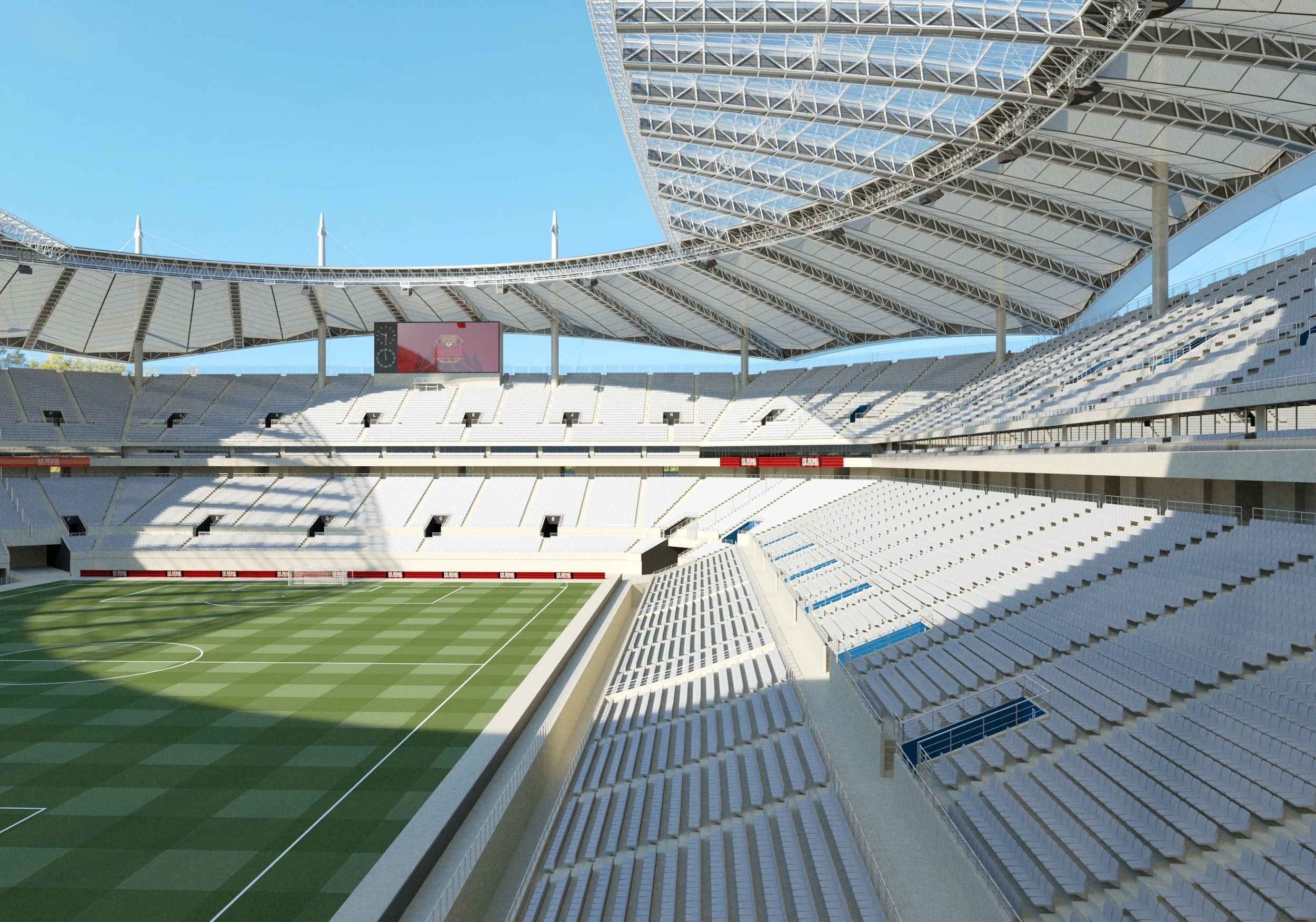Seoul World Cup Stadium 3D model | CGTrader