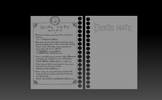 Death Note Book Cover