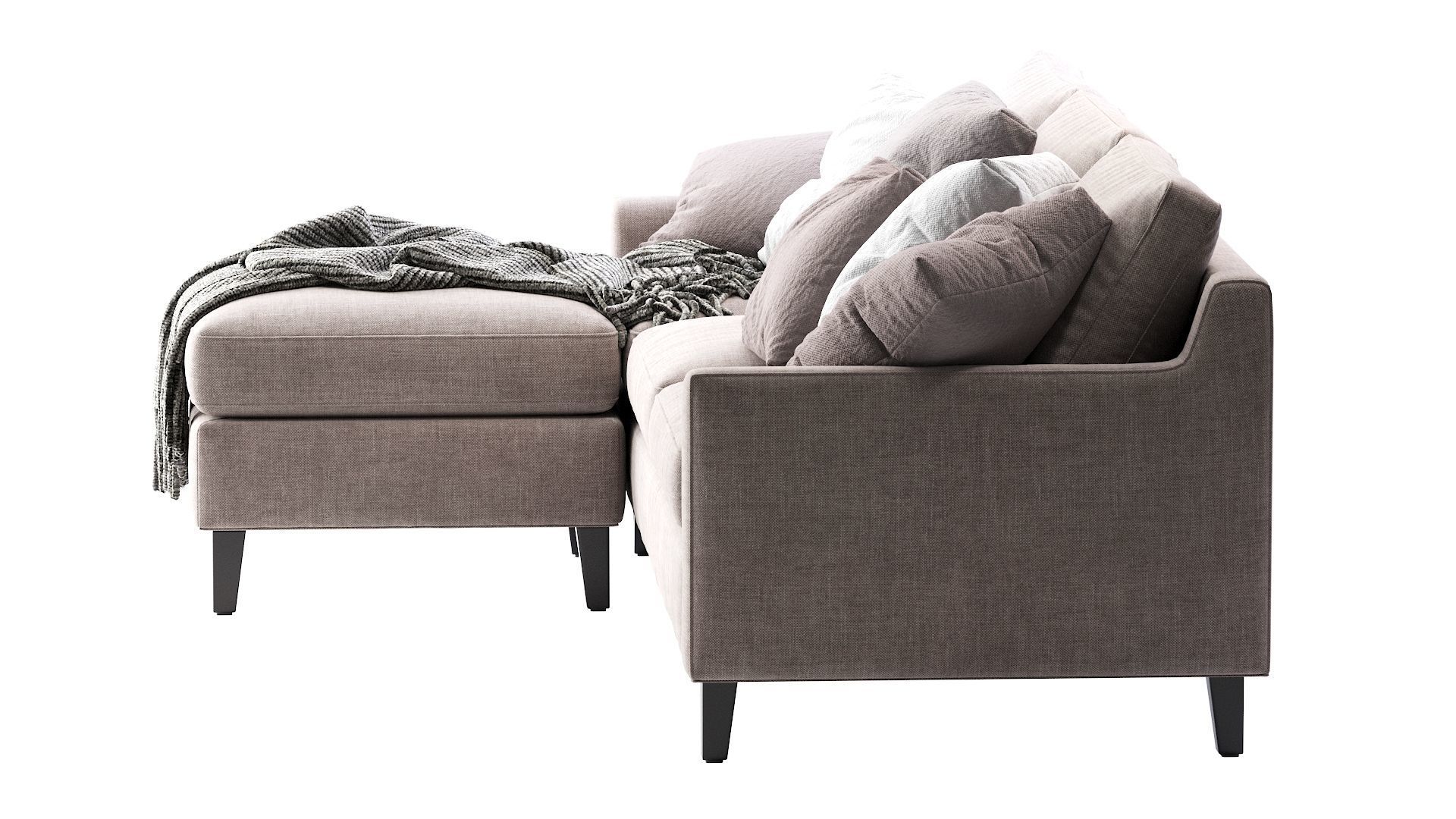 Beverly Sofa 1 3D model | CGTrader