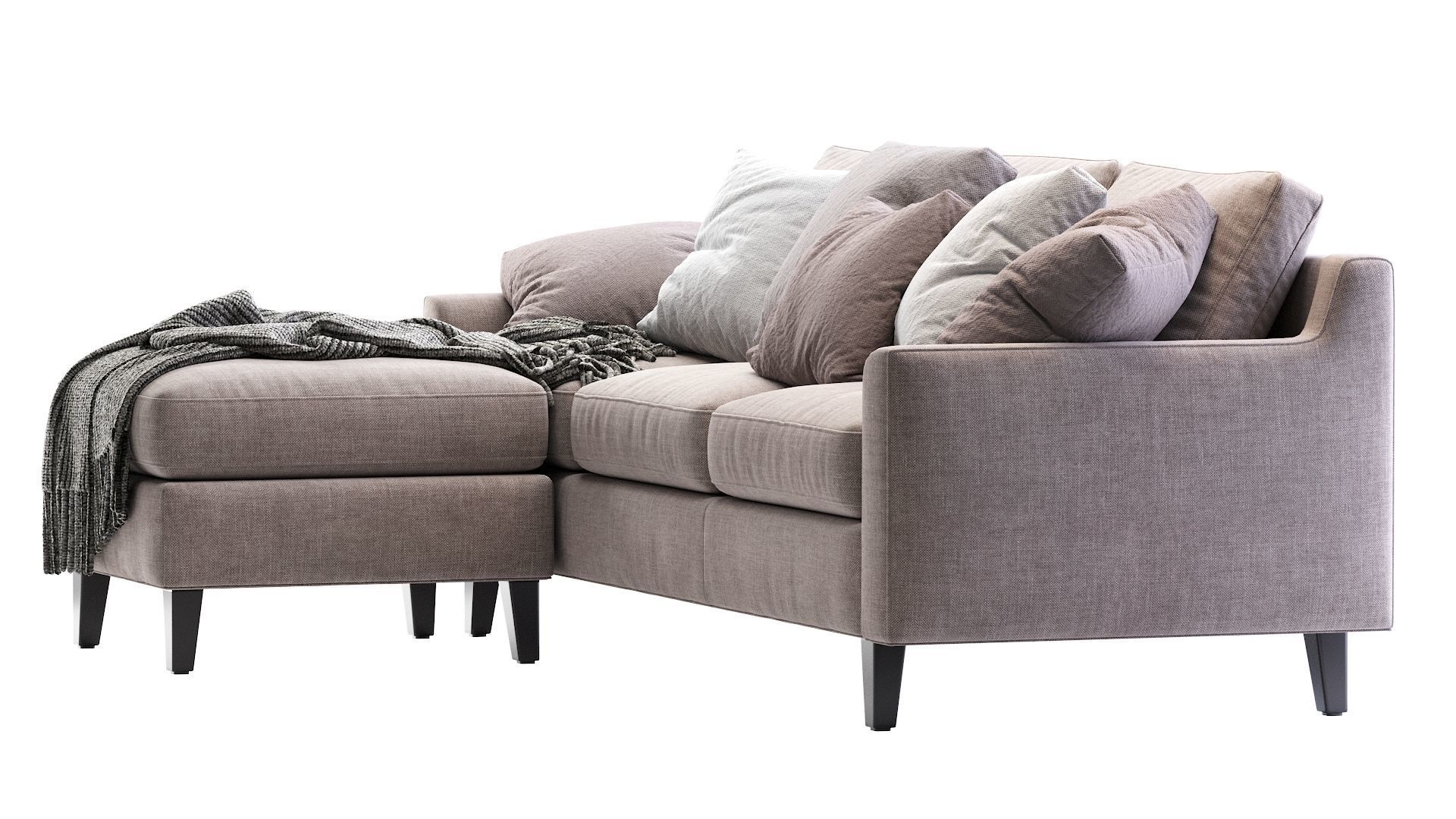 Beverly Sofa 1 3D model | CGTrader