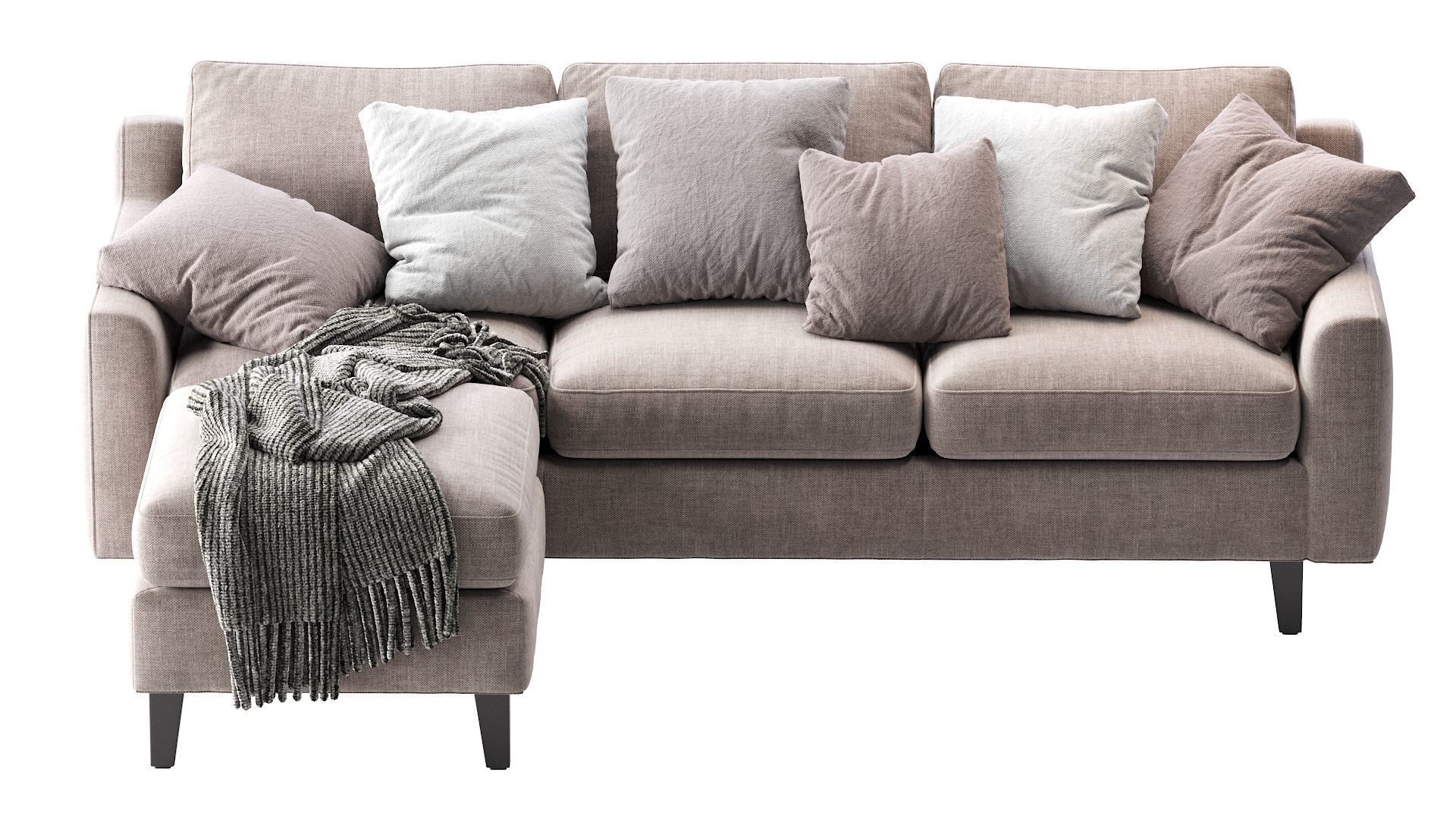 Beverly Sofa 1 3D model | CGTrader