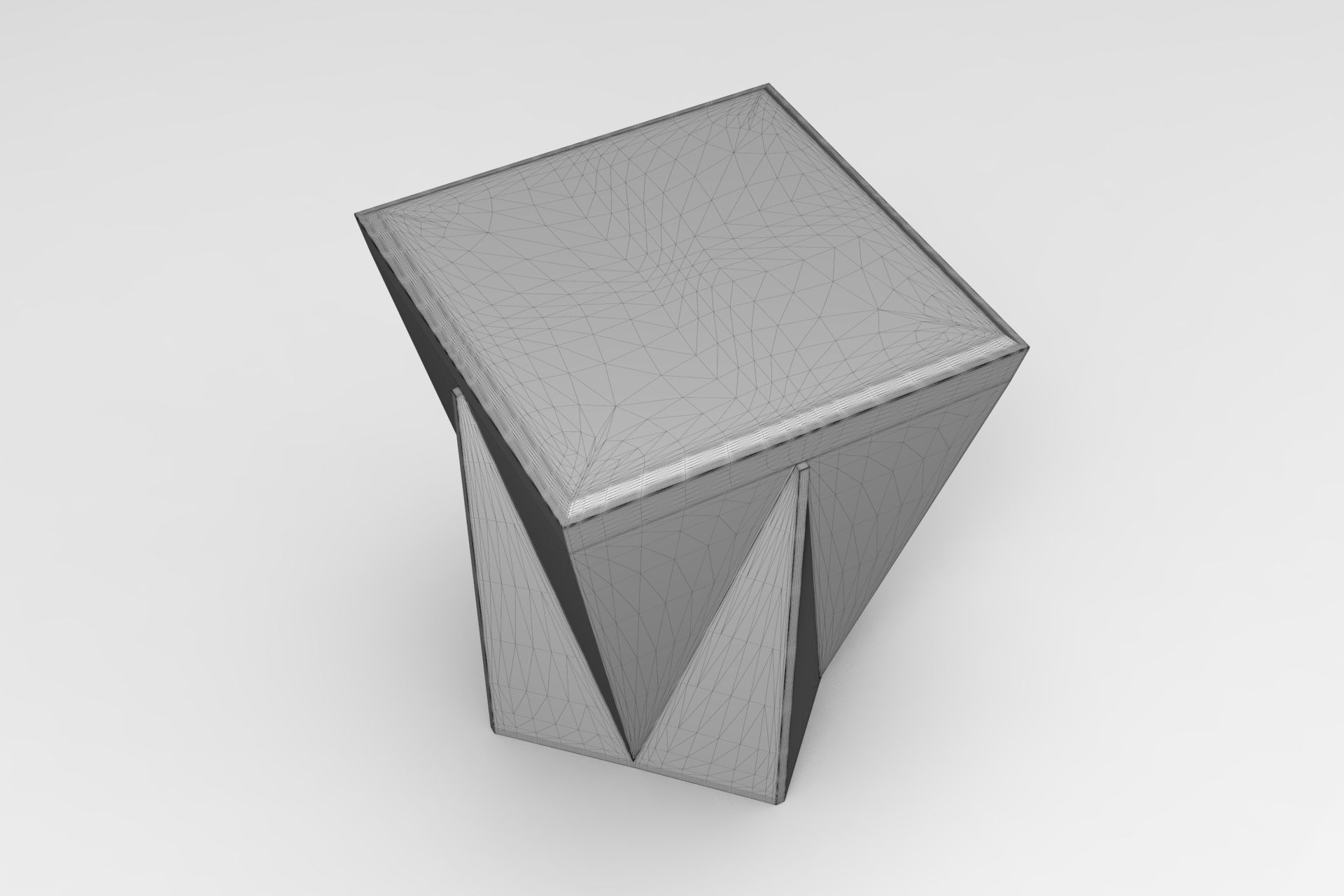 3D model Prisma Side Table VR / AR / low-poly | CGTrader