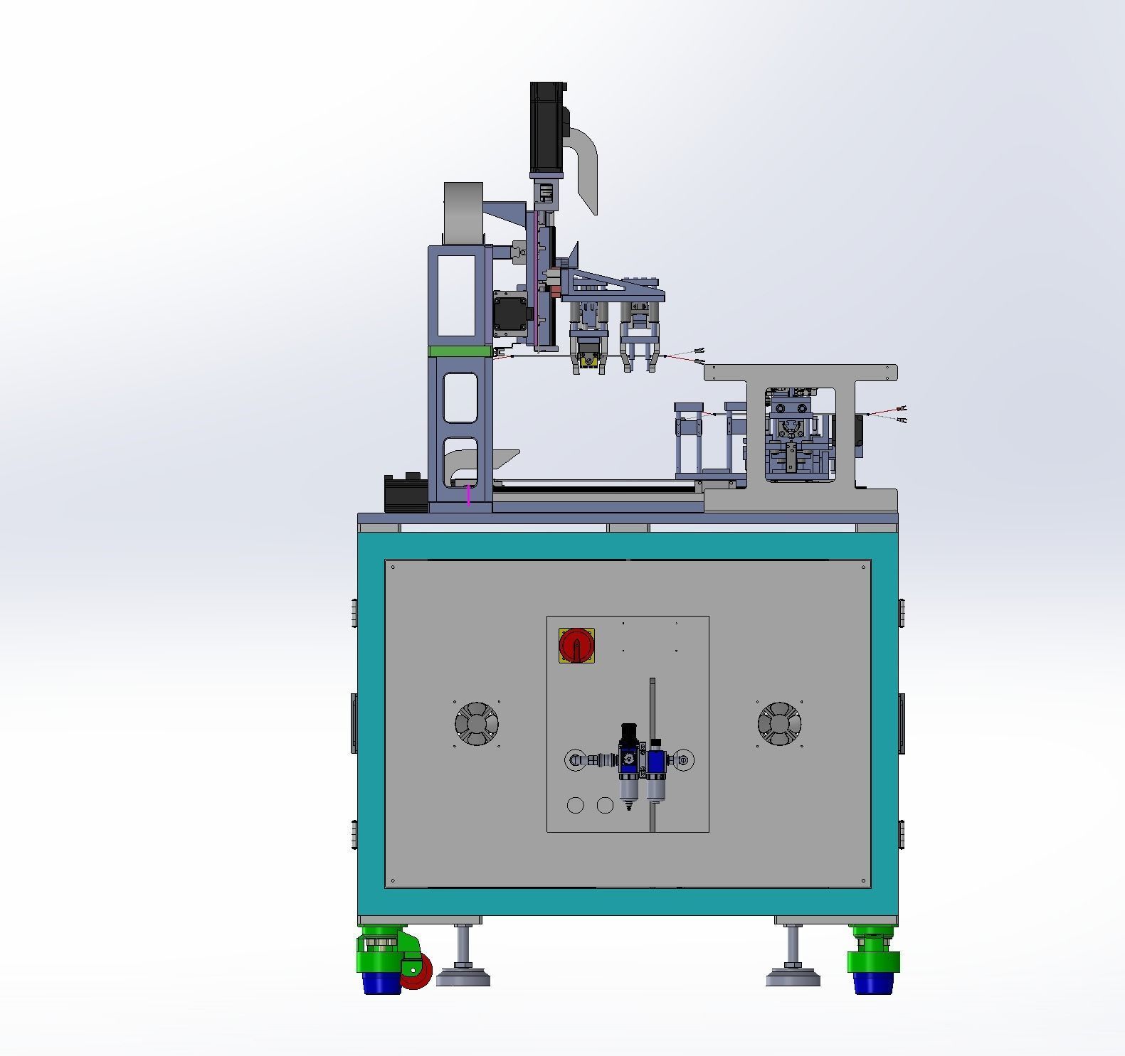 Heat the disassembly machine 3D model | CGTrader