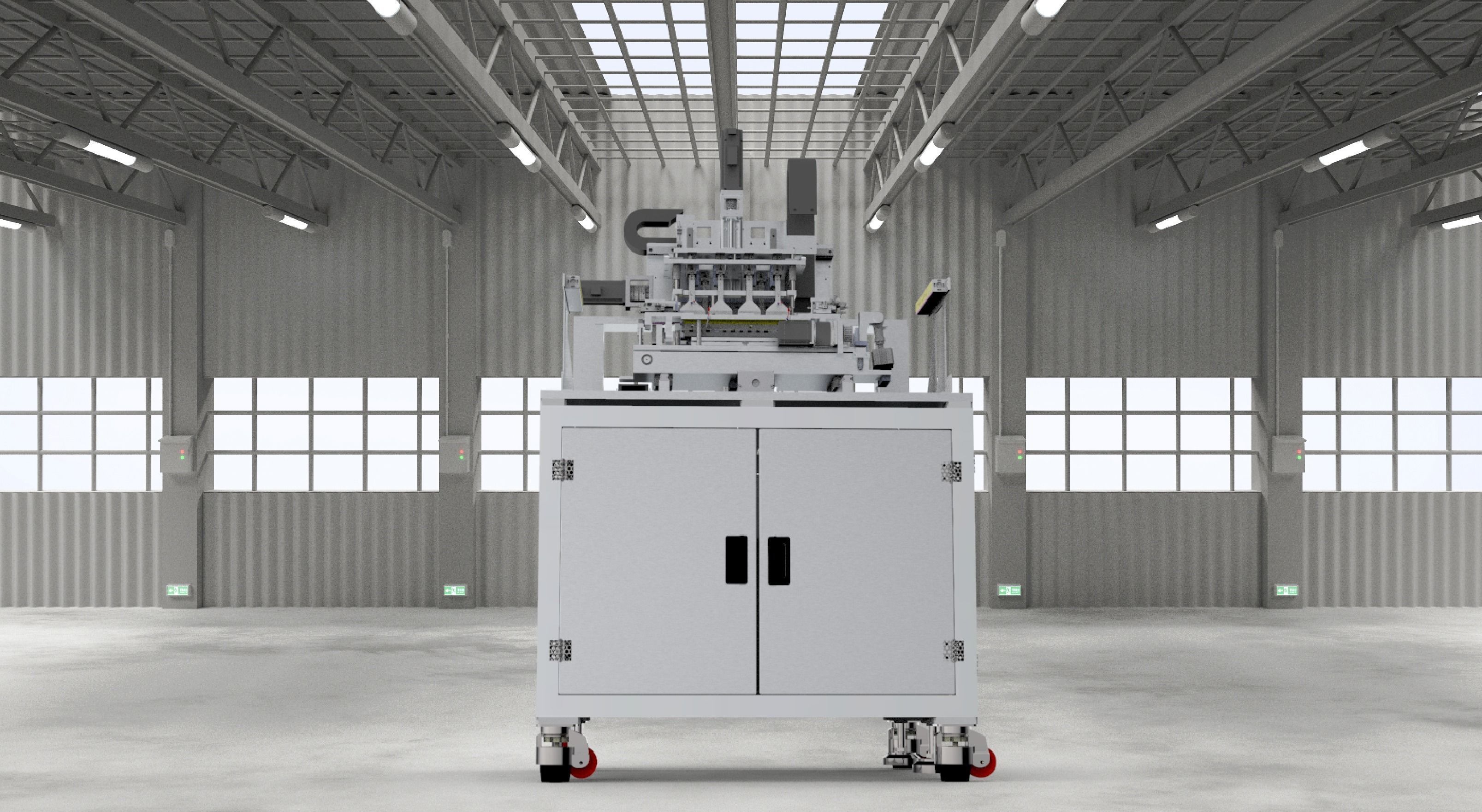 Heat the disassembly machine 3D model | CGTrader