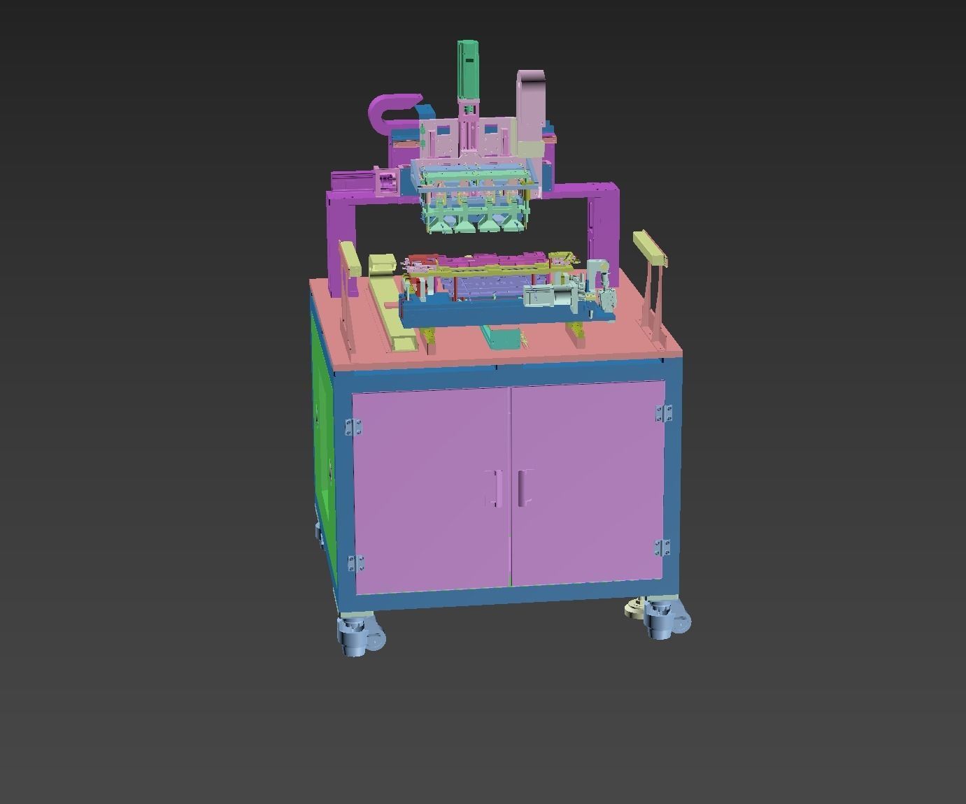 Heat the disassembly machine 3D model | CGTrader