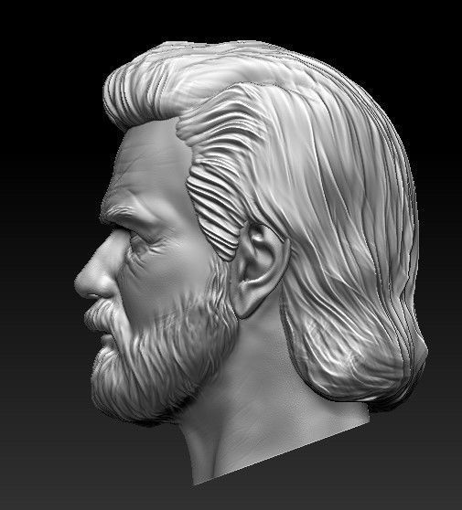 Obi-wan Kenobi Head -Serie 2022 Printable impresion 3D 3D model 3D ...