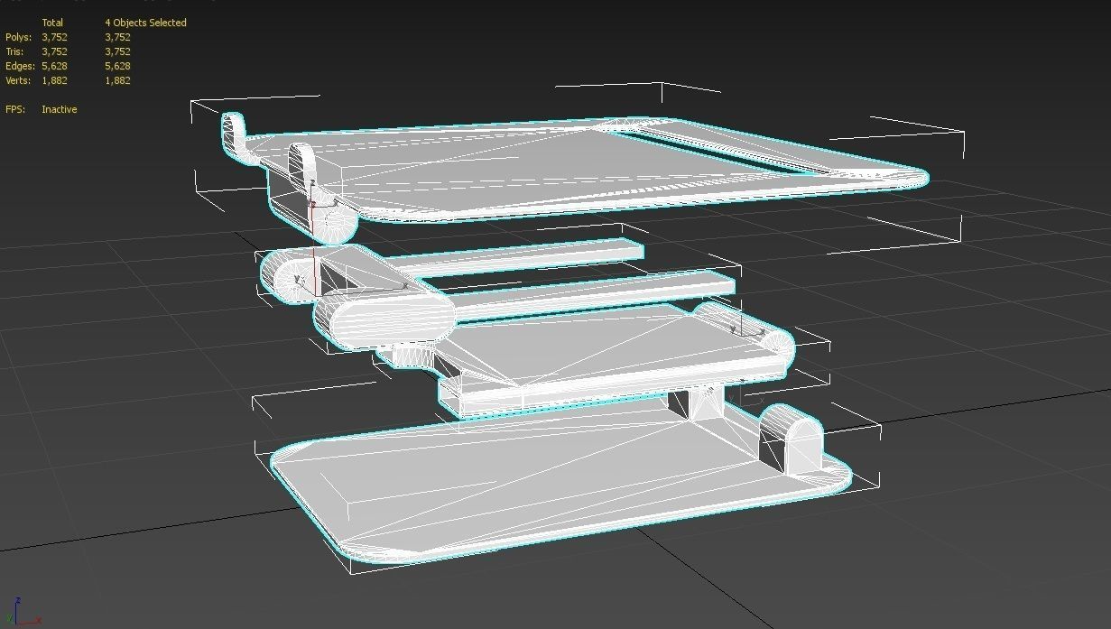 3D model Laptop Stand M2 VR / AR / low-poly | CGTrader