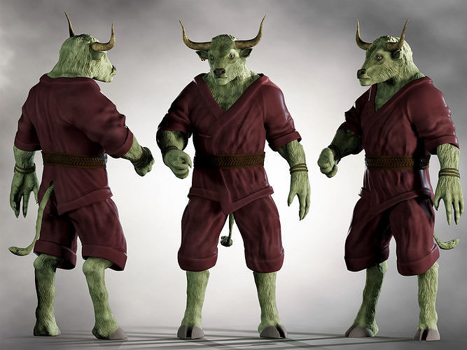 3D model Rintrah VR / AR / low-poly rigged | CGTrader