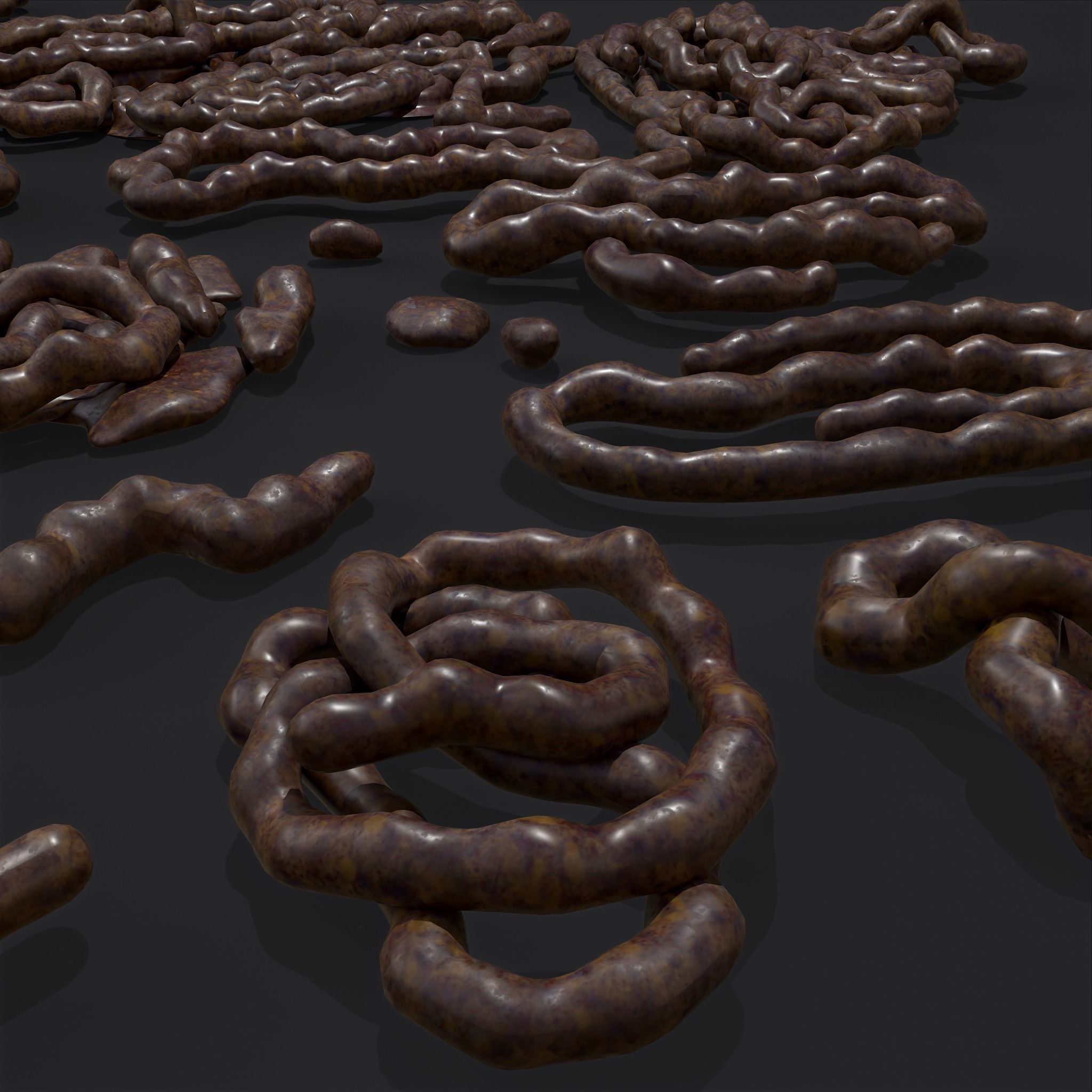 3D model Intestines Piles VR / AR / low-poly | CGTrader