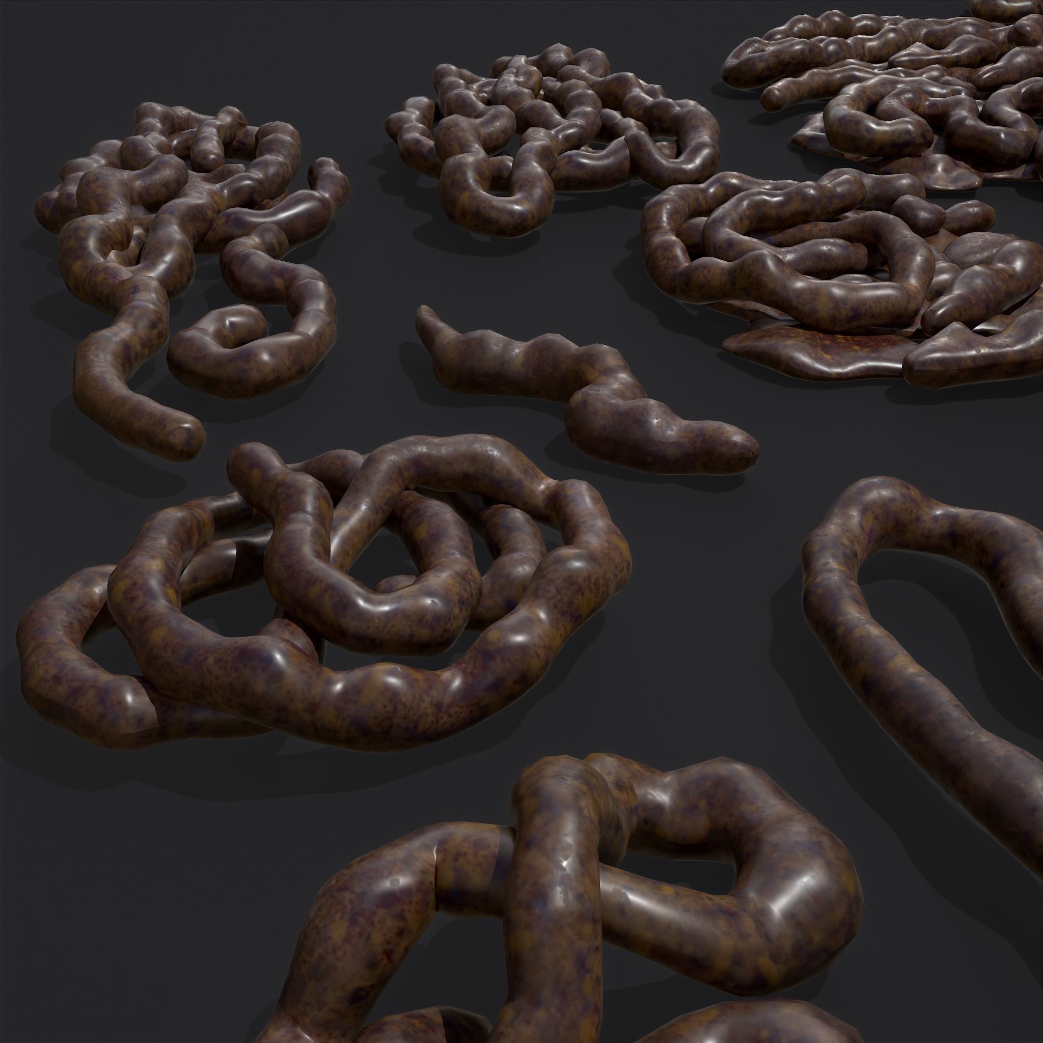 3D model Intestines Piles VR / AR / low-poly | CGTrader