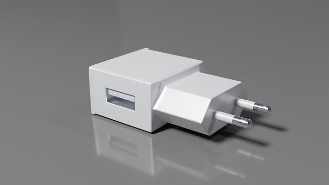 USB Mobile Phone Charger Samsung free VR / AR / low-poly 3D model ...