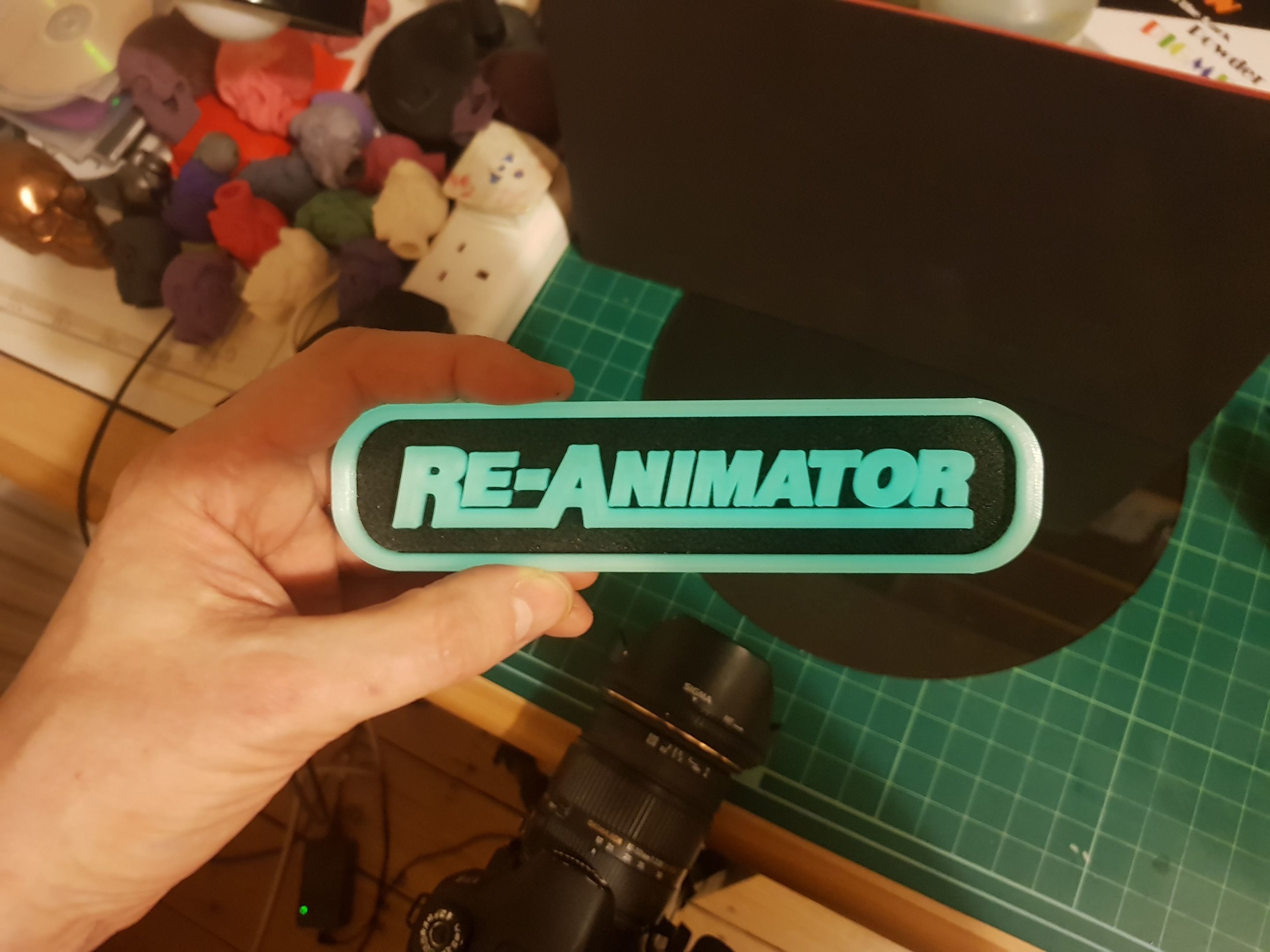 Re-Animator logo free 3D model 3D printable | CGTrader
