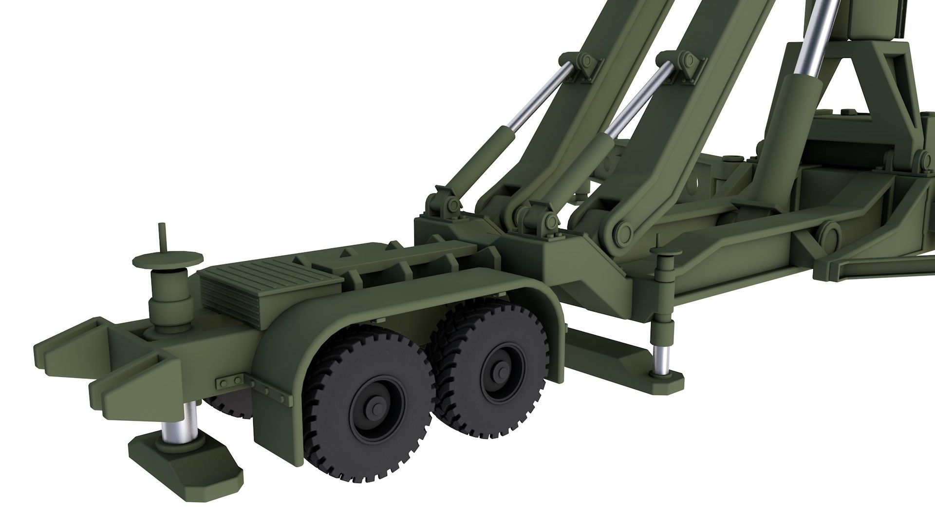 Clam Shell Mast Radar 3D model | CGTrader