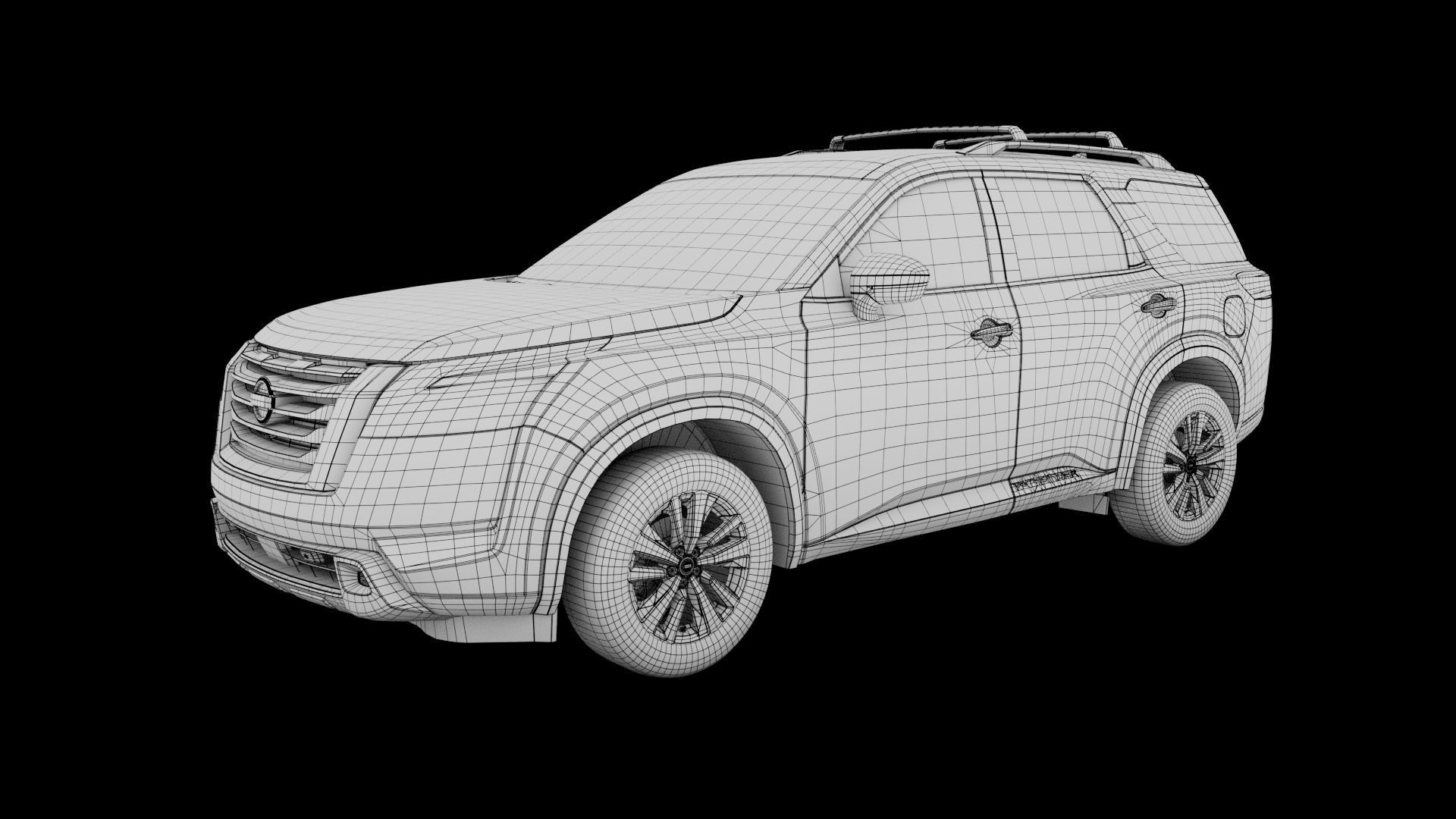 3D model Pathfinder Platinum 4WD 2022 VR / AR / low-poly | CGTrader