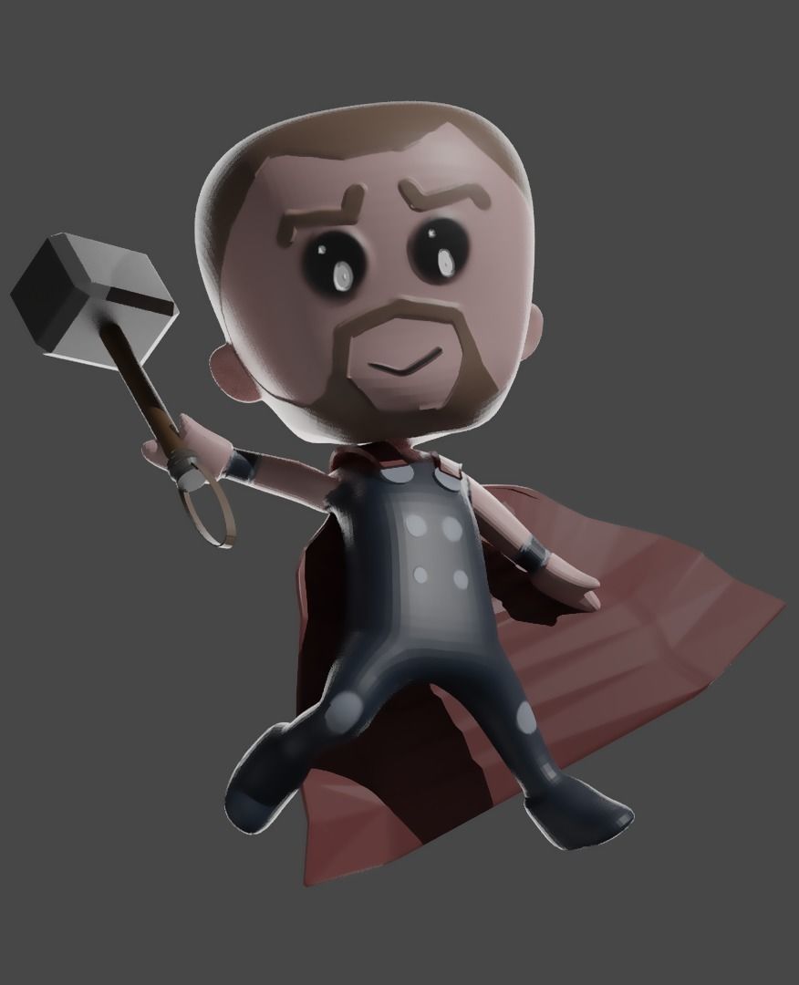 3D model Thor Redesigned VR / AR / low-poly | CGTrader