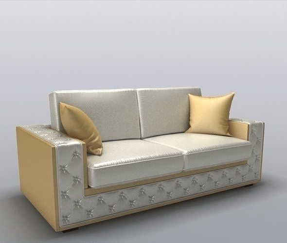 Sofa luxury 3D model | CGTrader