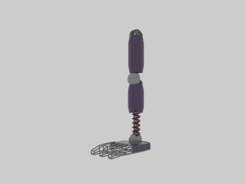 Animatronic Parts 3D model rigged | CGTrader