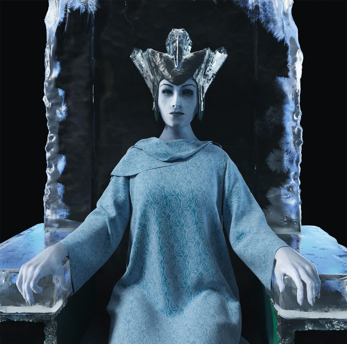 Snow Queen 3D model | CGTrader