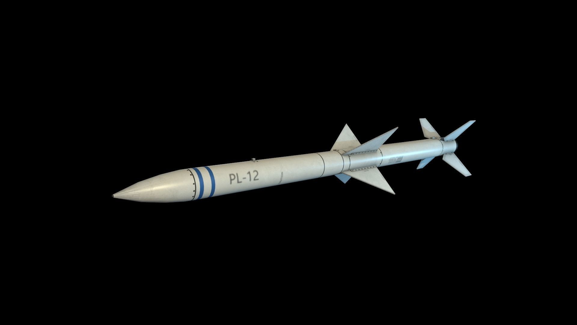3D model PL Missiles VR / AR / low-poly | CGTrader