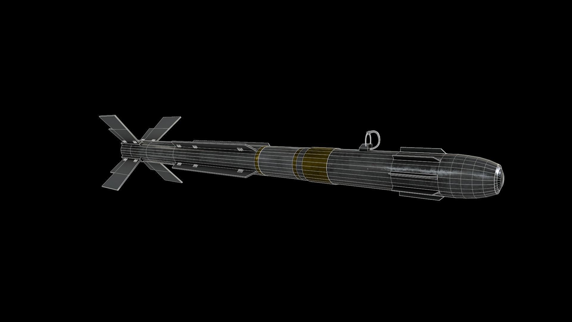 3D model PL Missiles VR / AR / low-poly | CGTrader