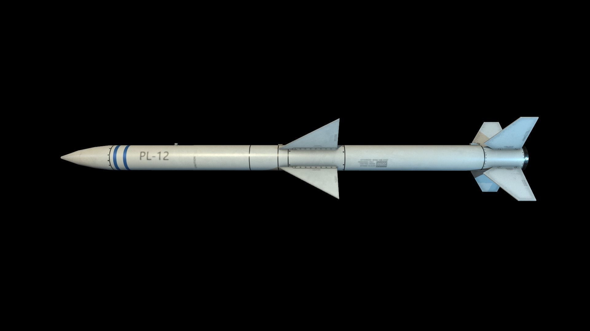 3D model PL Missiles VR / AR / low-poly | CGTrader
