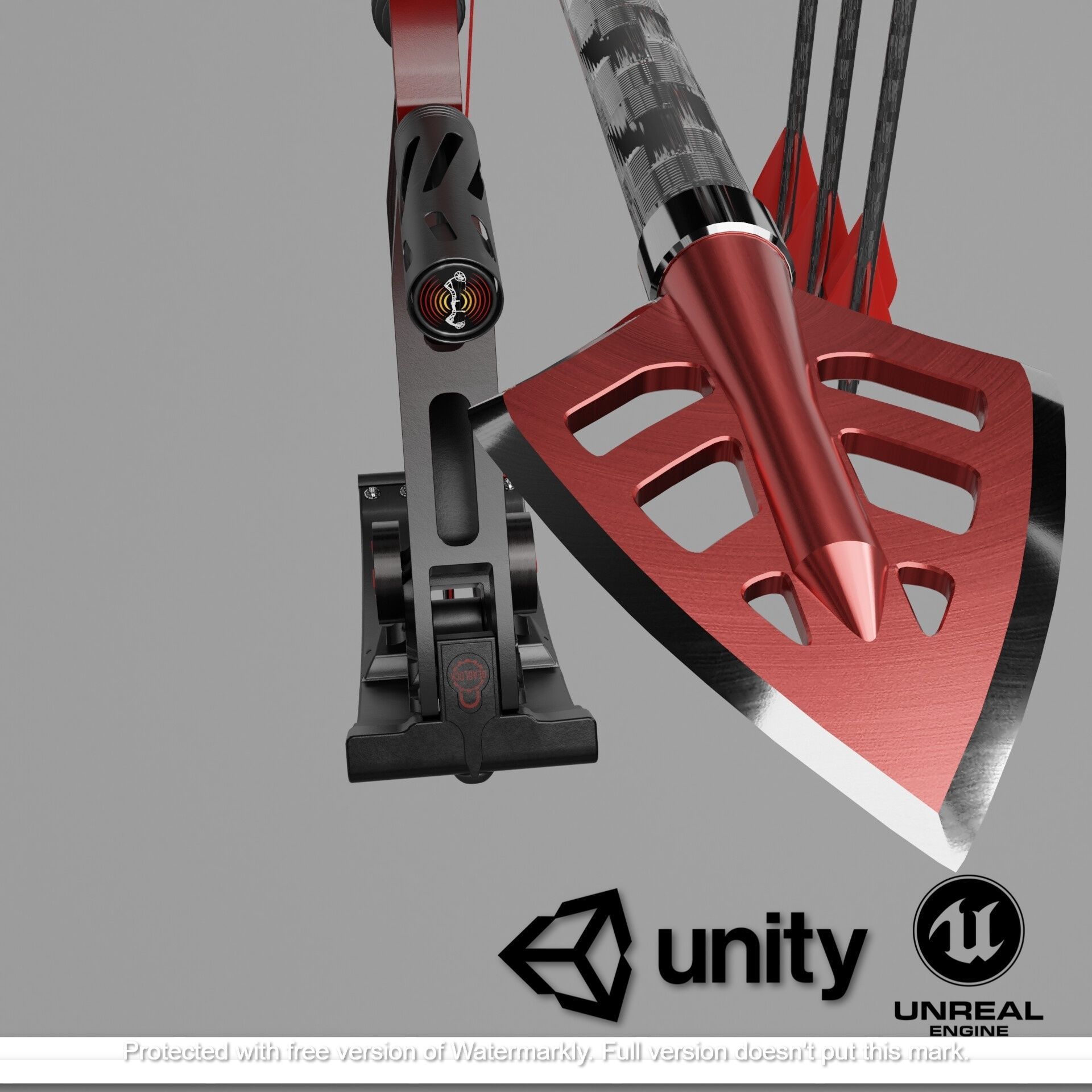 3D model Compound Bow Revolt by Bowtech VR / AR / low-poly | CGTrader