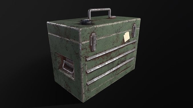 3D model Tool Box VR / AR / low-poly | CGTrader
