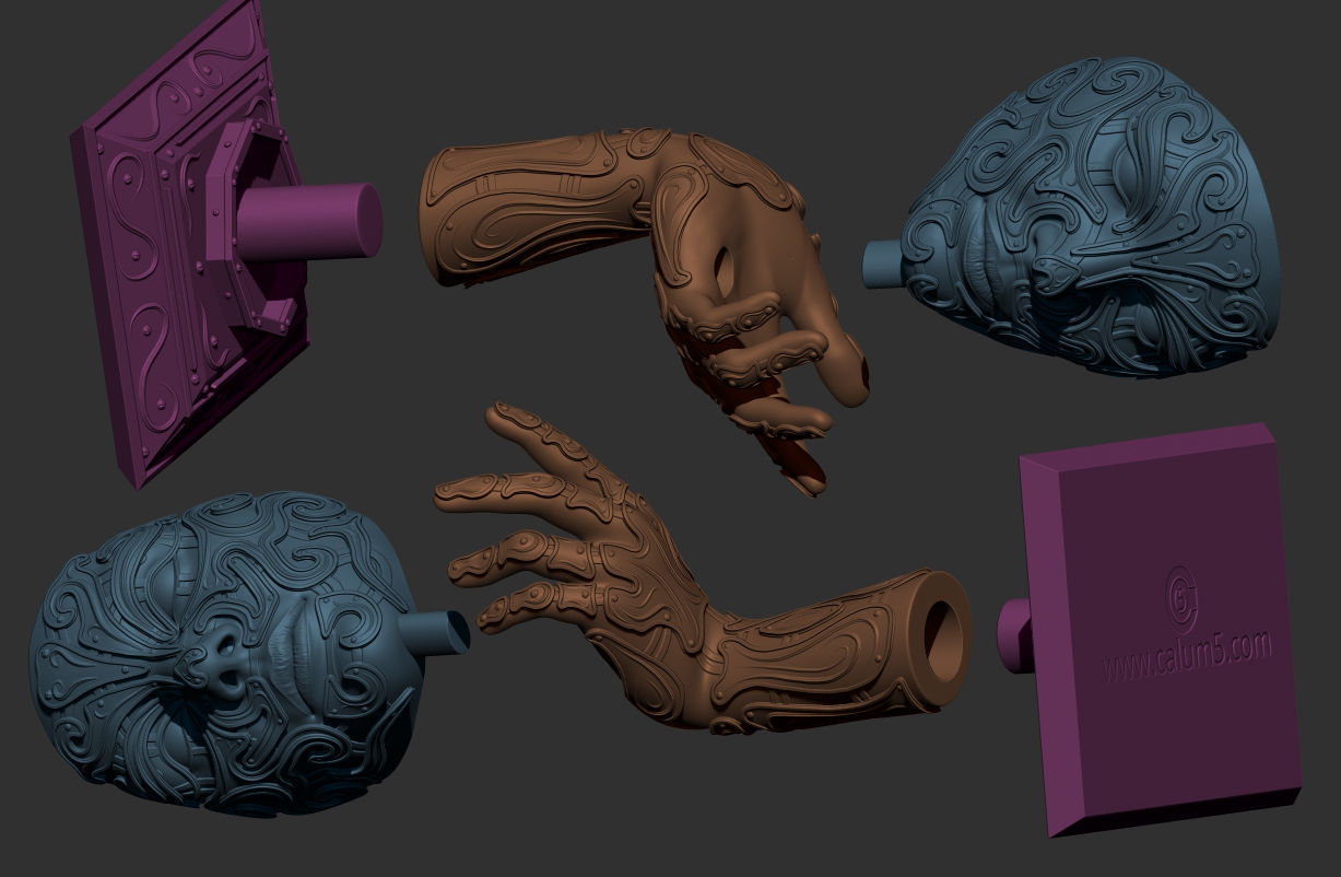 Contemplator 3D model 3D printable | CGTrader