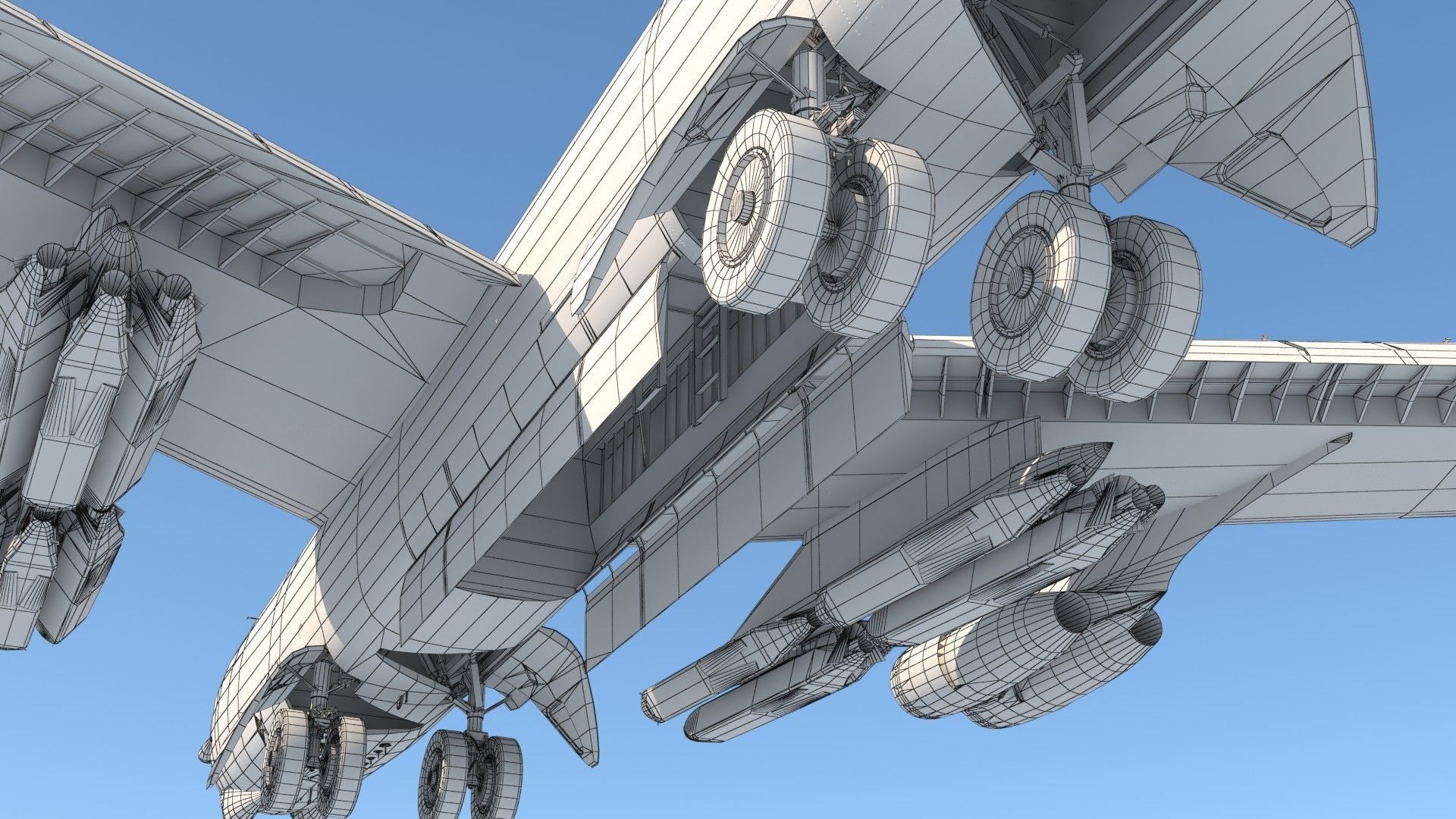 Boeing B-52H Stratofortress 3D model | CGTrader