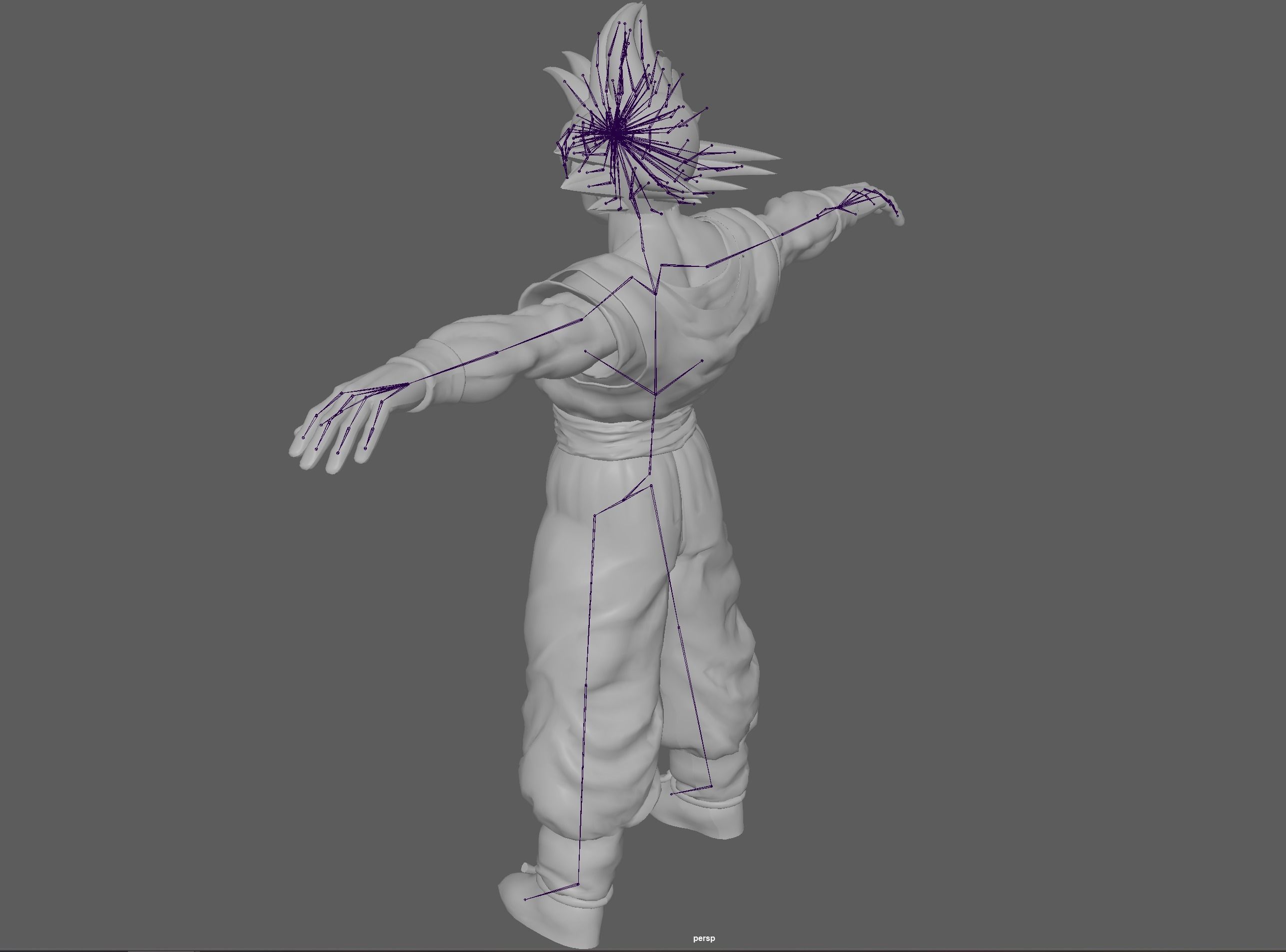 Goku Rigged- Dragon ball z 3D model rigged | CGTrader