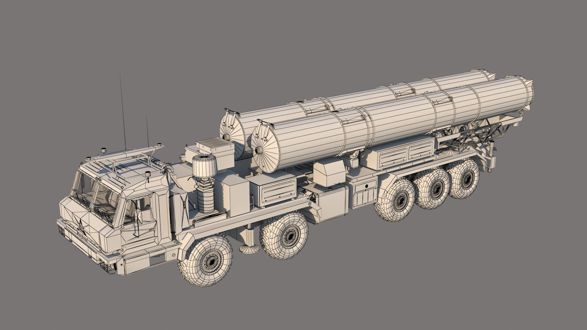 S-500 Prometheus missile system 3D model | CGTrader