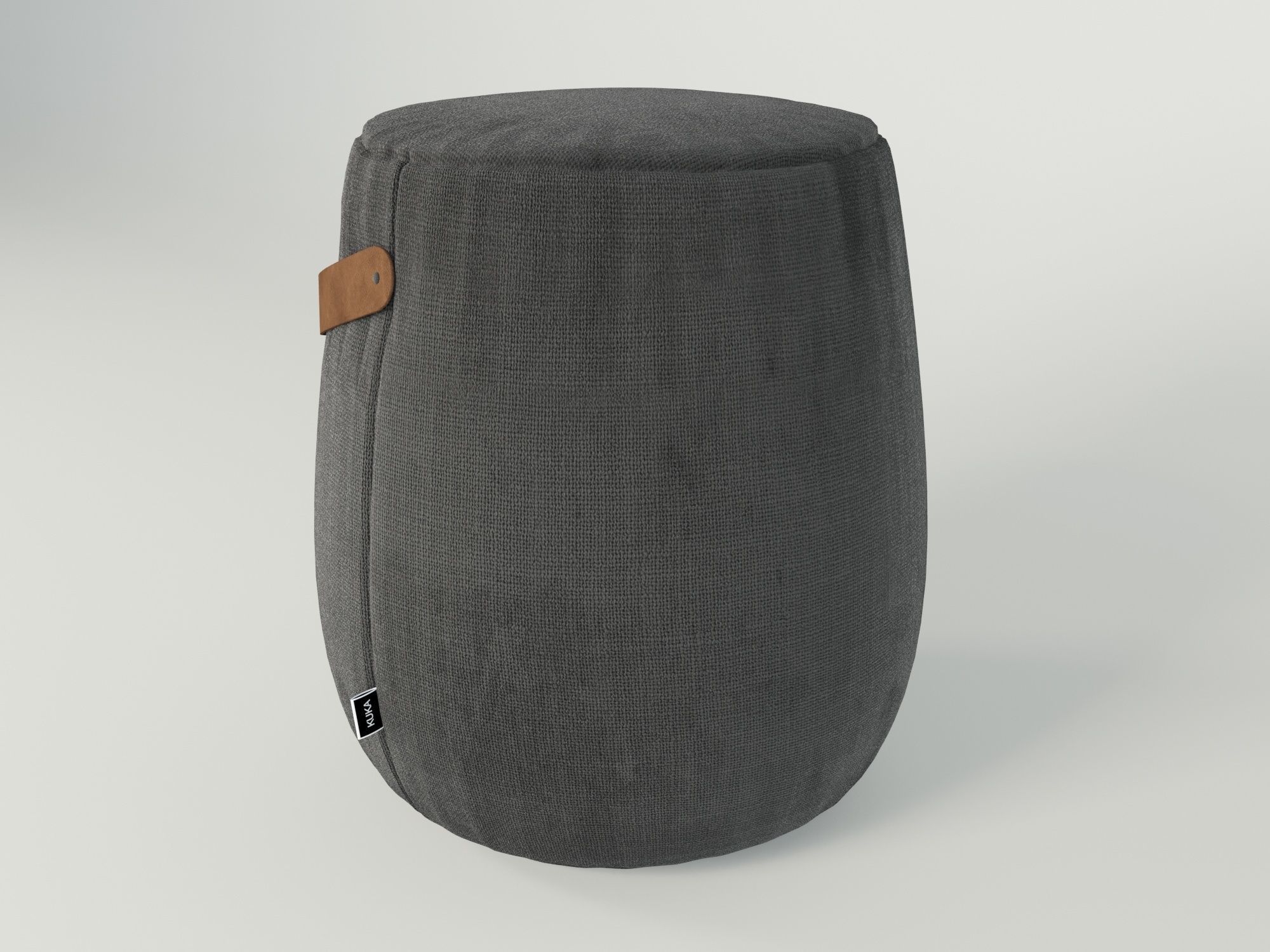 Milo Footstool 3D model | CGTrader