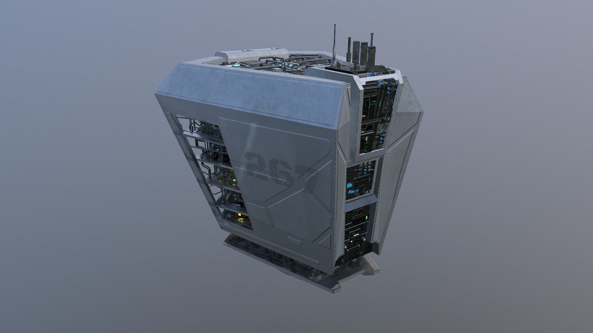 Hydrorig - Oblivion 3D model | CGTrader