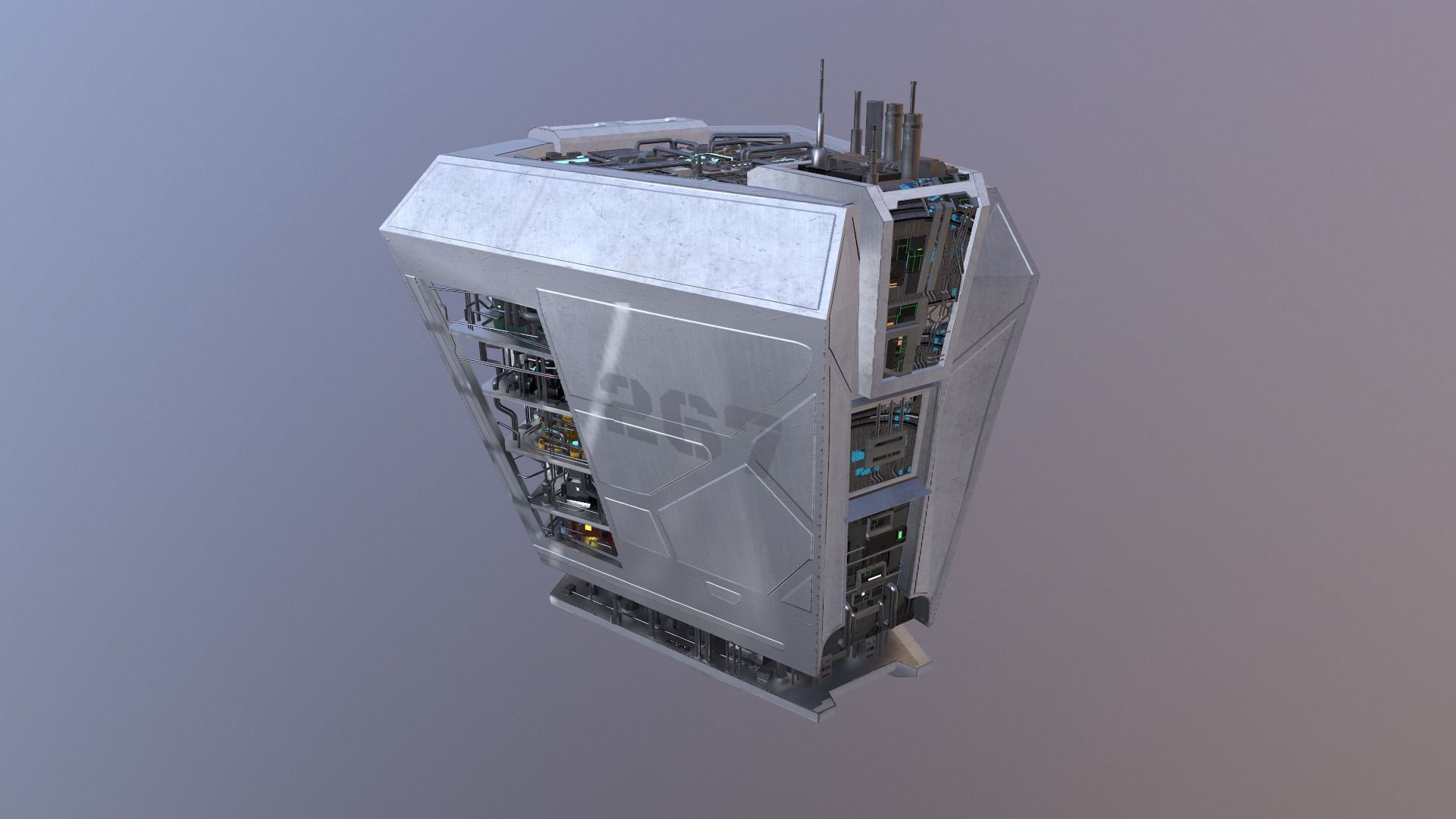 Hydrorig - Oblivion 3D model | CGTrader