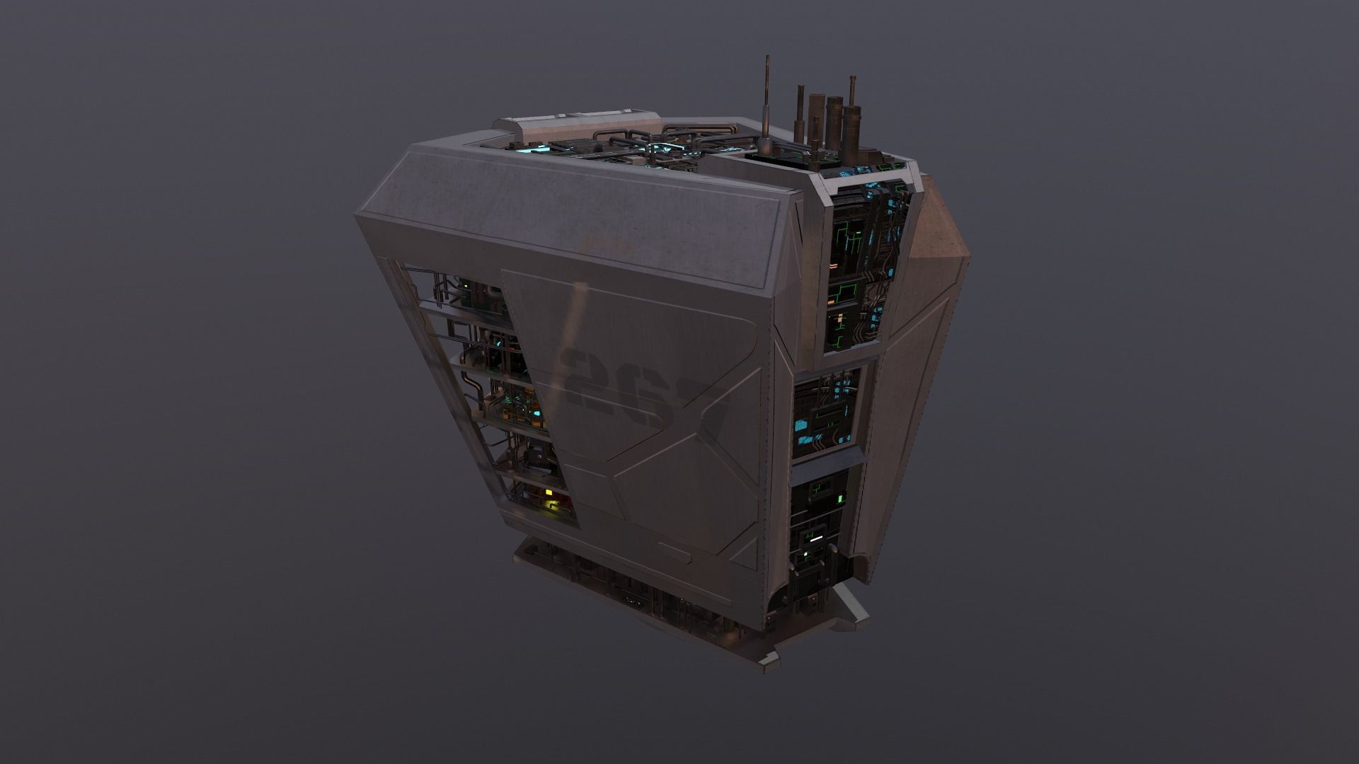 Hydrorig - Oblivion 3D model | CGTrader