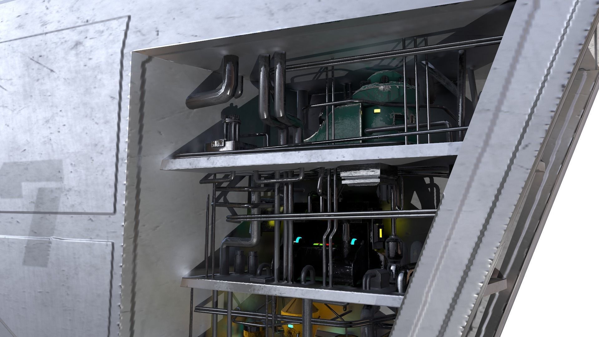 Hydrorig - Oblivion 3D model | CGTrader