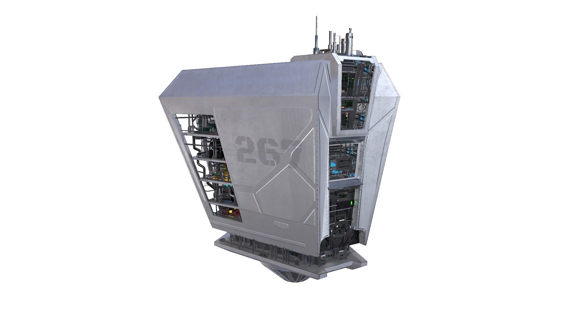 Hydrorig - Oblivion 3D model | CGTrader