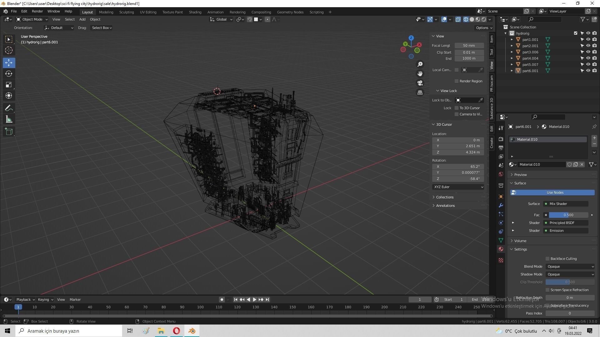 Hydrorig - Oblivion 3D model | CGTrader