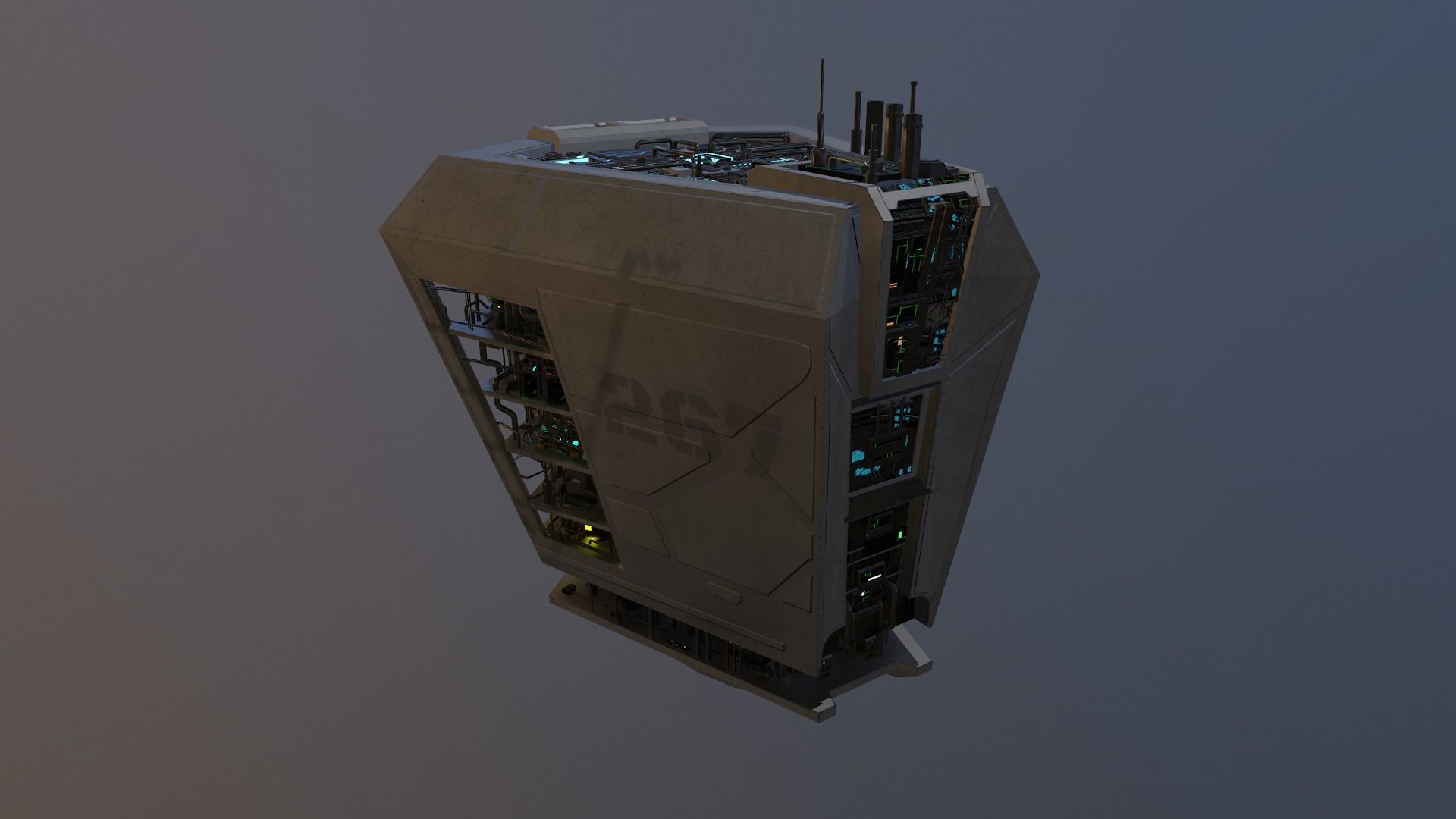 Hydrorig - Oblivion 3D model | CGTrader