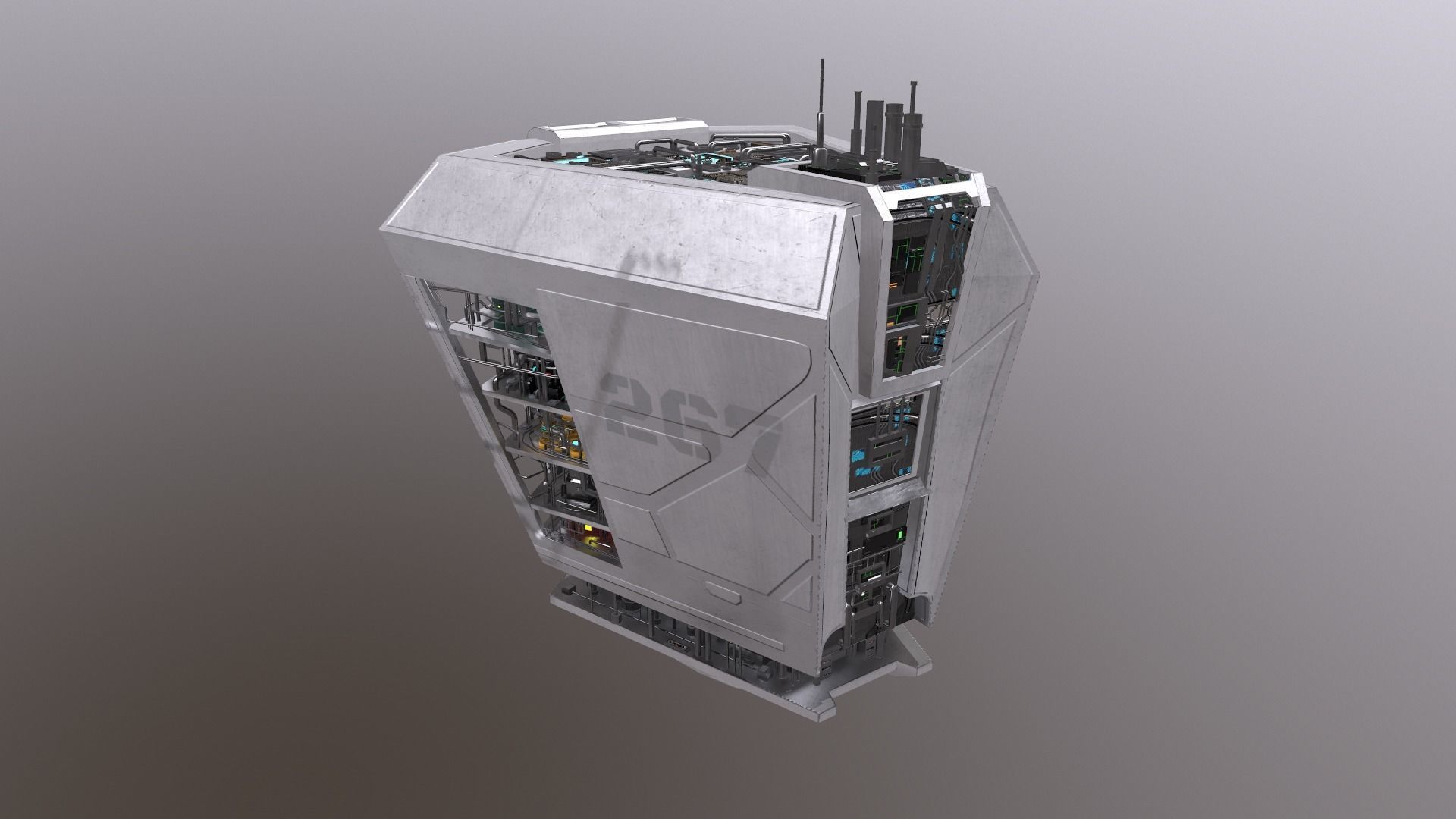 Hydrorig - Oblivion 3D model | CGTrader