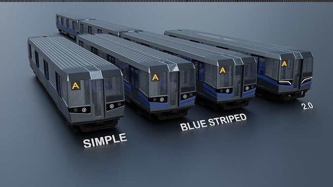 New York Subway Cars Model