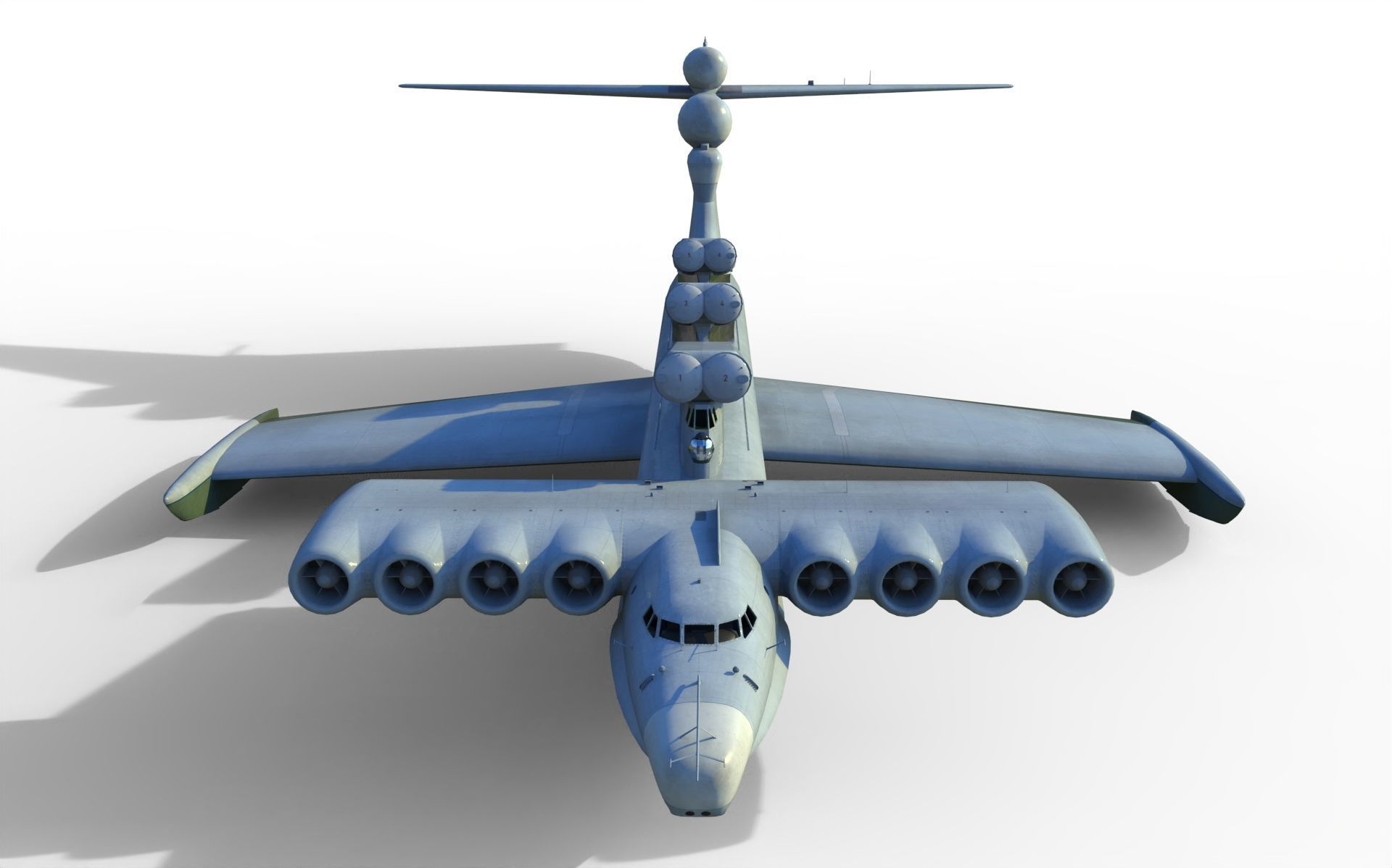 Lun-class ekranoplan project 903 3D model | CGTrader