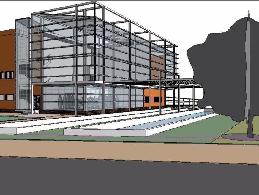 university complete revit project 3D model | CGTrader