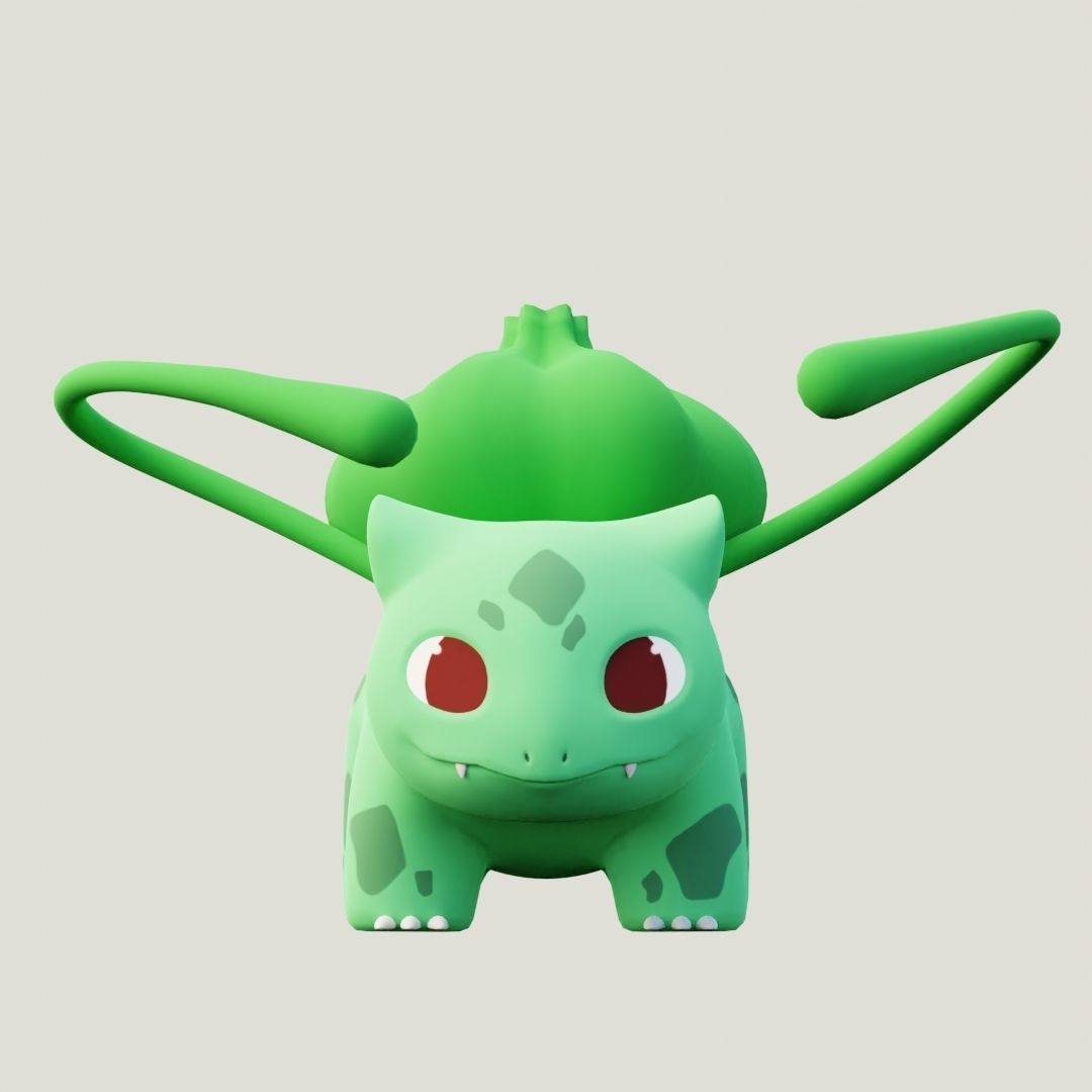 Pokemon Bulbasaur 3D Model free 3D model | CGTrader
