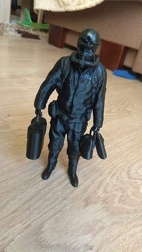 RESCUE MINER MAN 4 3D model 3D printable | CGTrader