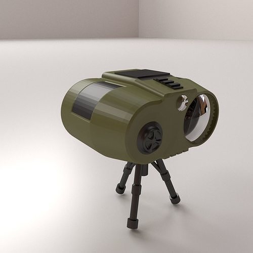 Laser Target Locator 3D model | CGTrader