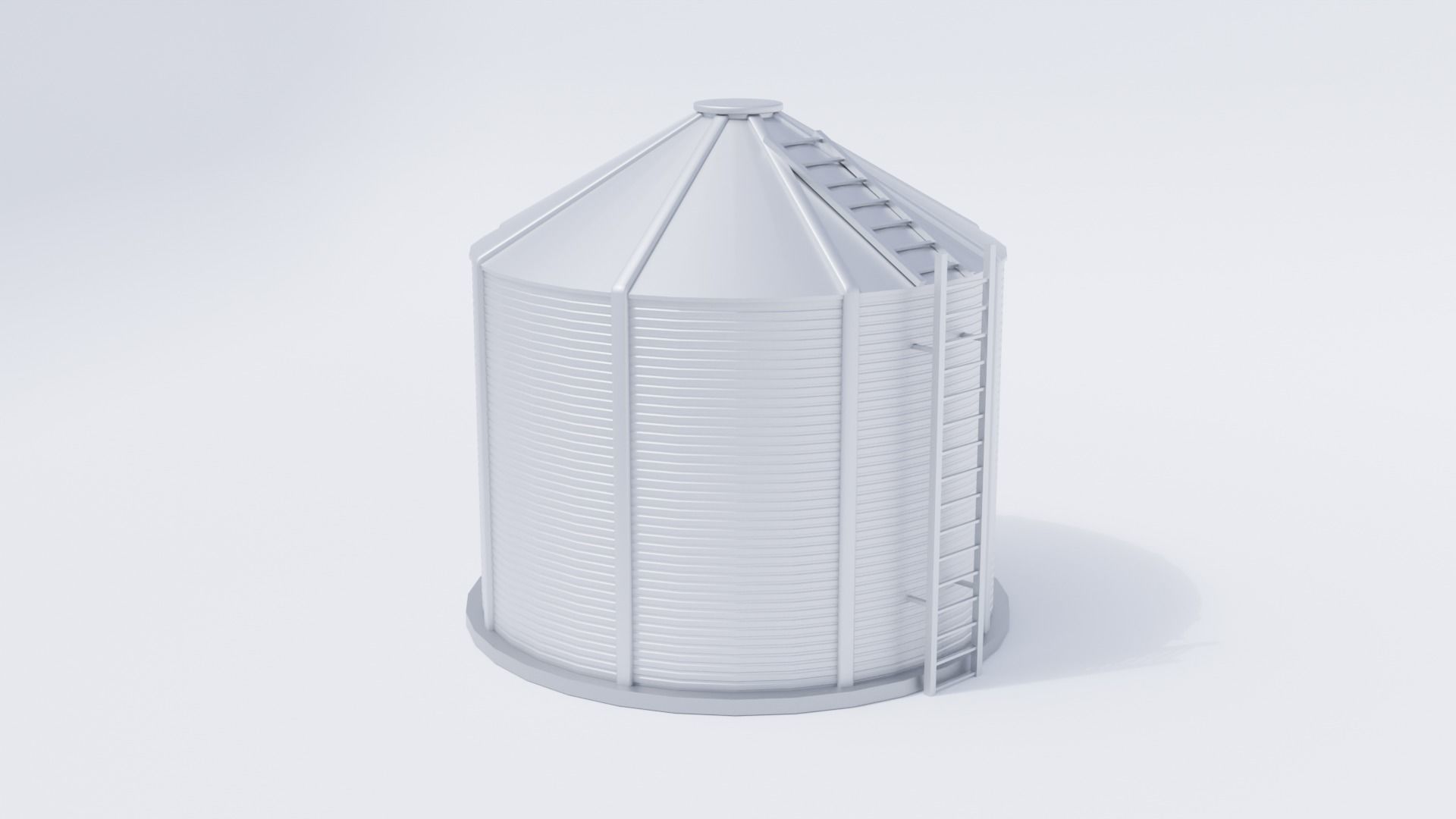 3D model Grain Bin VR / AR / low-poly | CGTrader