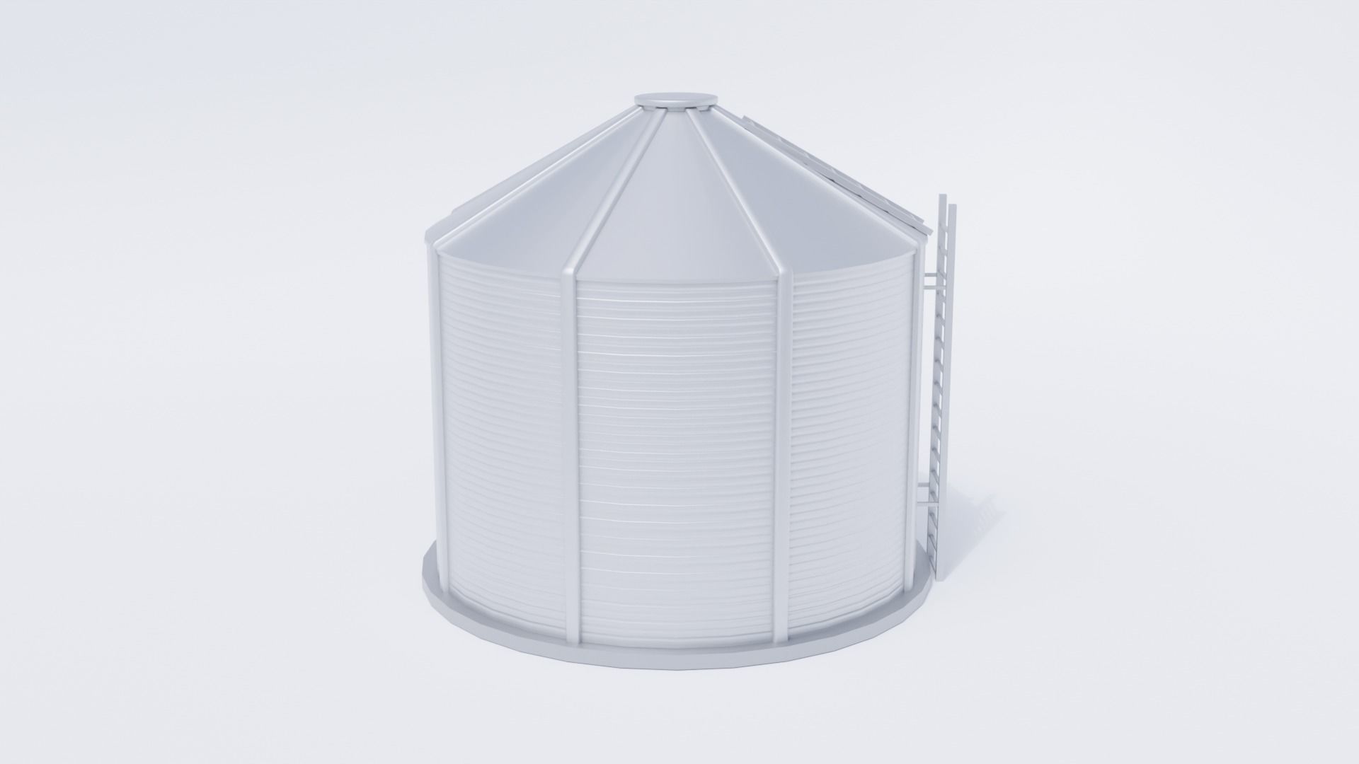 3D model Grain Bin VR / AR / low-poly | CGTrader